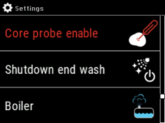 Sapiens - How to enable the core probe?
