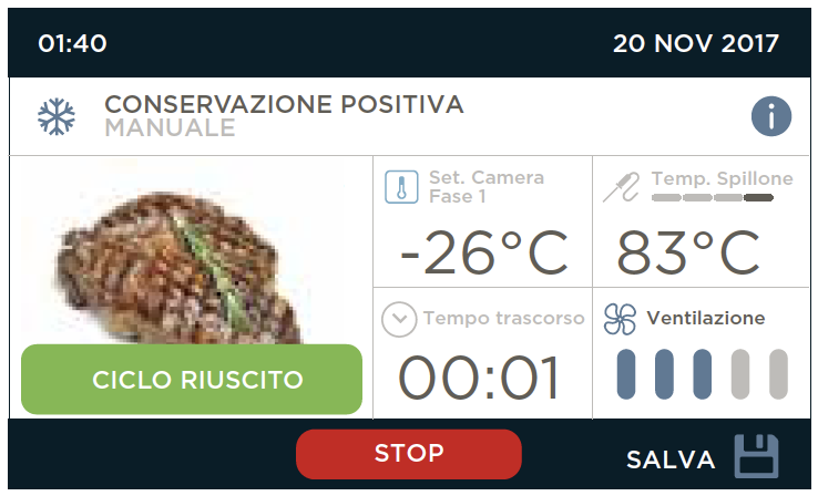 Zoom - Cells - How to set the cell positive chilling?